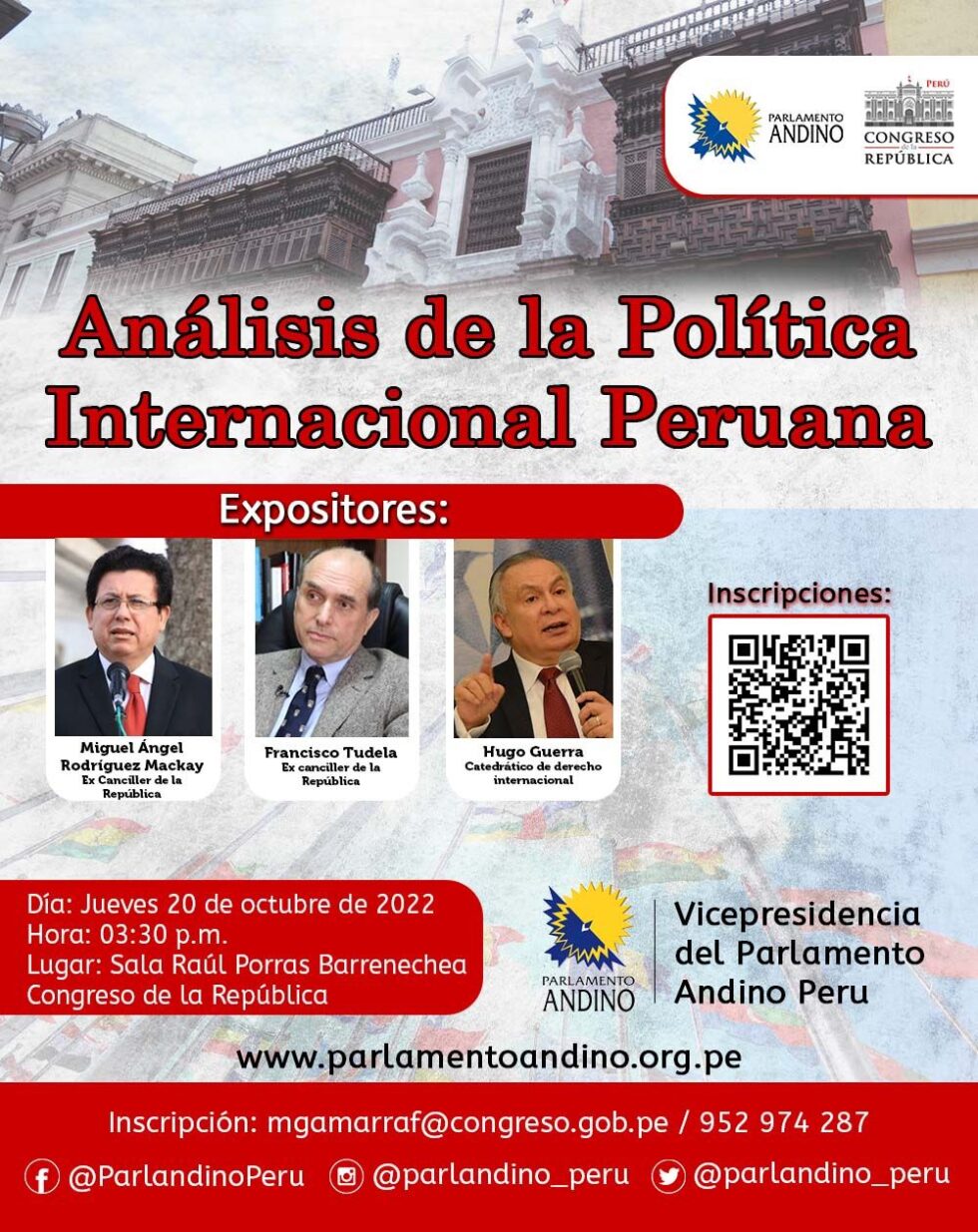 Inicio - Parlamento Andino - Perú